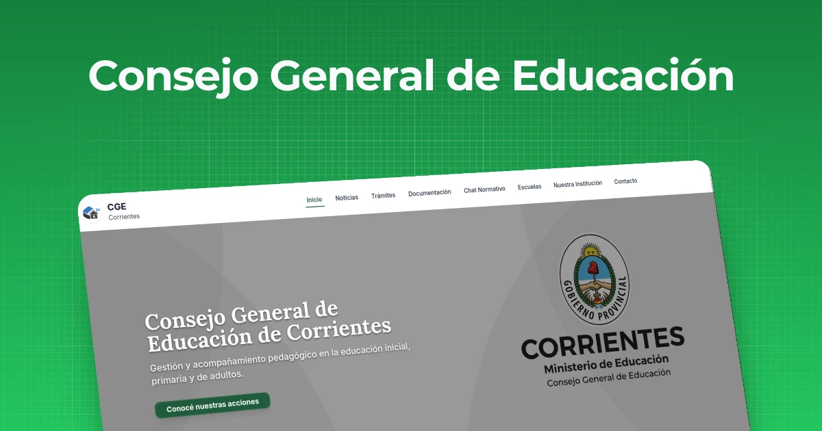 Contacto | Consejo General de Educación